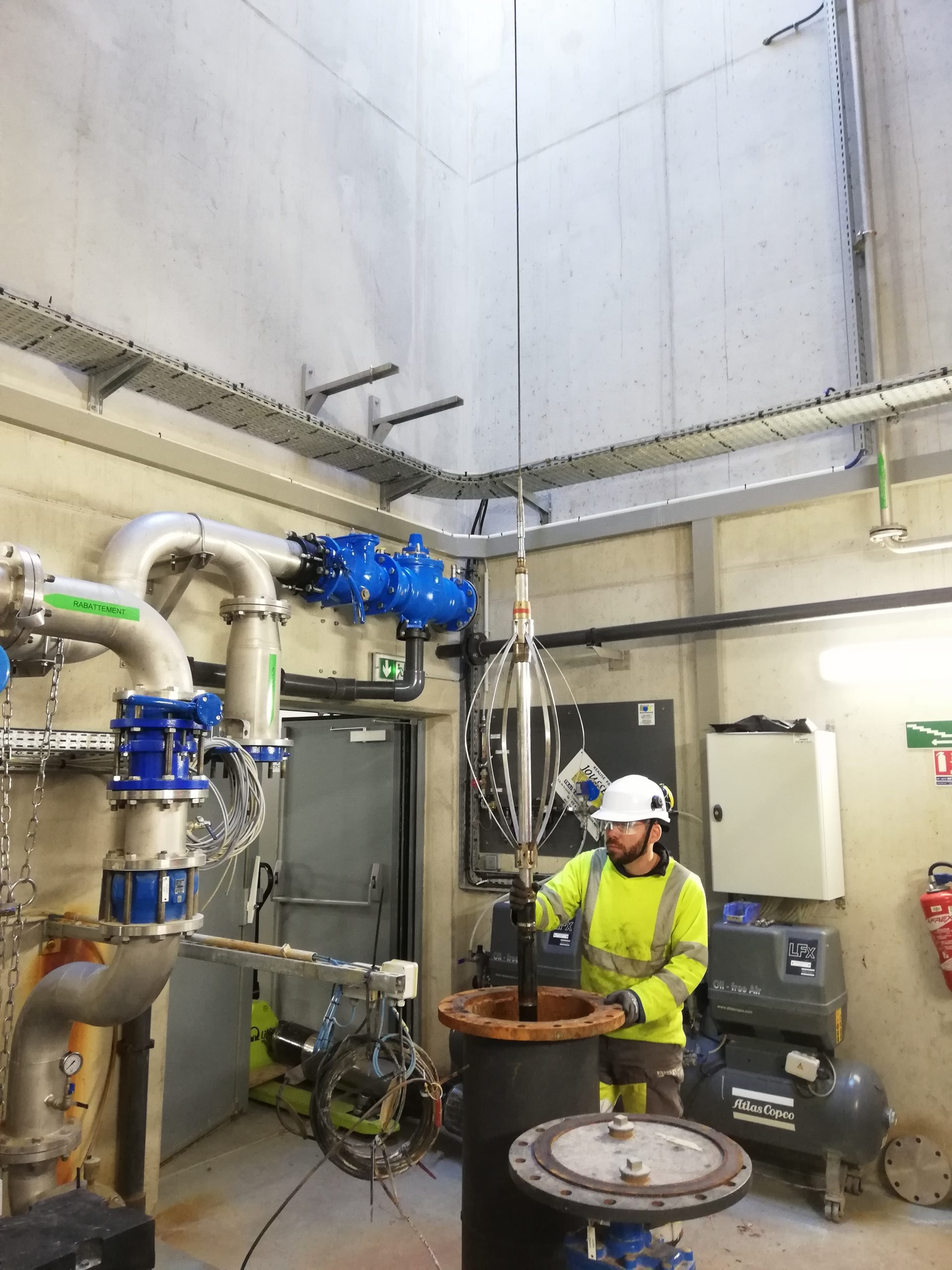 Chantier Géothermie - forage à l’Albien en région Parisienne - Semm logging